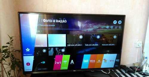 Топовый LG 43 дюйма smart tv