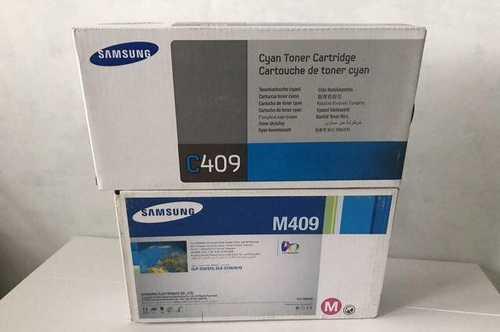 Новые картриджи Samsung CLT-M409S и C409S