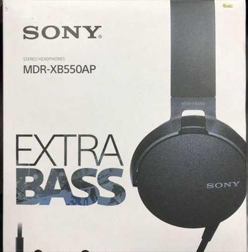 Sony extra bass MDR-XB550AP