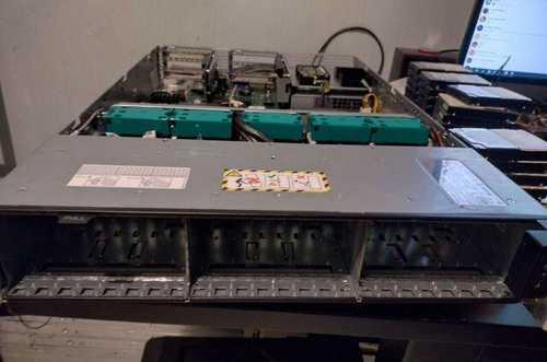 Сервер Intel 24SFF, LGA 2011, raid, 16RAM. Опт