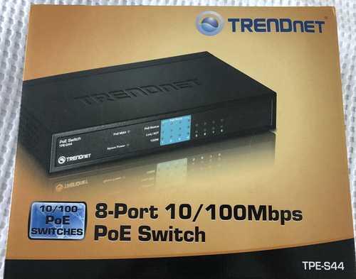 Коммутатор (switch) Trendnet TPE-S44. 8 портов