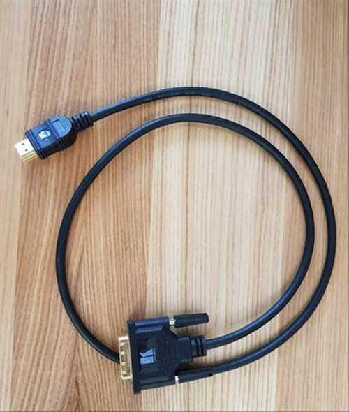 Кабель Kramer (C-HM/DM-3) hdmi - DVI, 0.9м