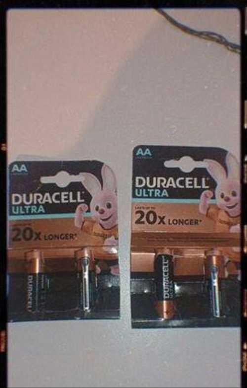 Батарейки Duracell LR6 (AA) Новые
