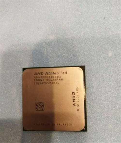 Процессор AMD Athlon 64 + материнская плата MSI +