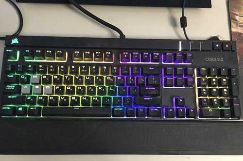 Игровая клавиатура Corsair Strafe RGB MX Silent