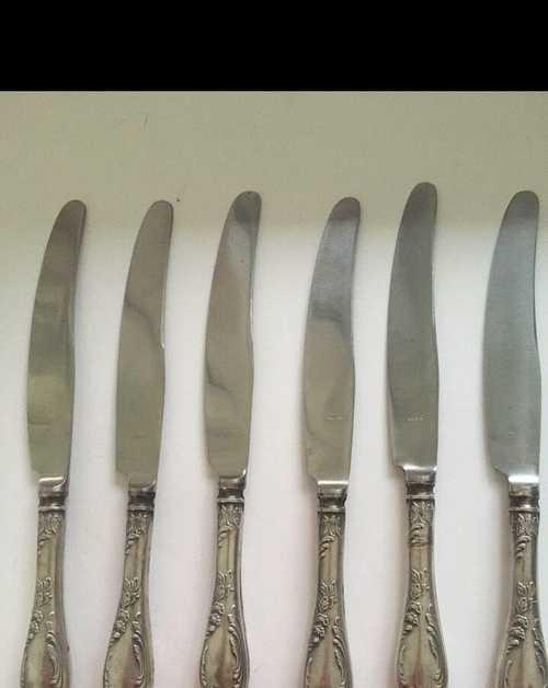 Набор ножей мельхиоровых