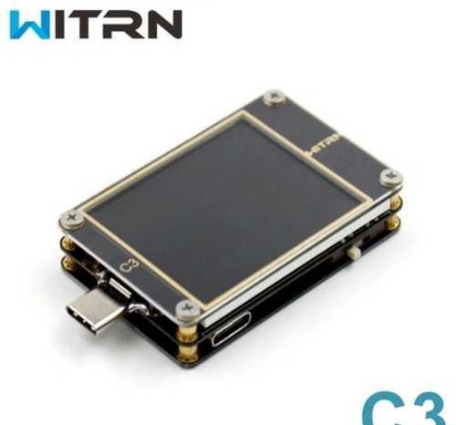 USB Тестер witrn WEB-U2p bluetooth C3 Type-C Тесте