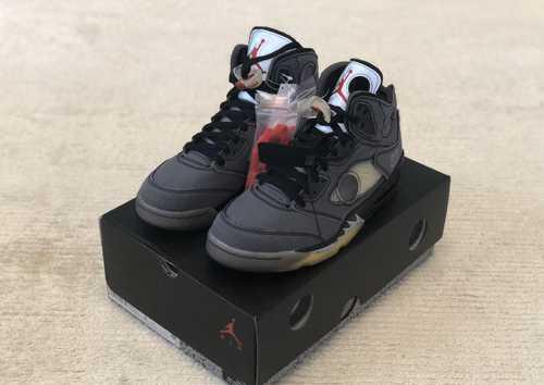 Кроссовки AJ5 Jordan 5 x OFF white US8