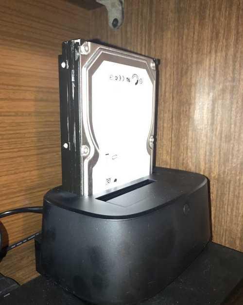 HDD докстанция на 2 диска