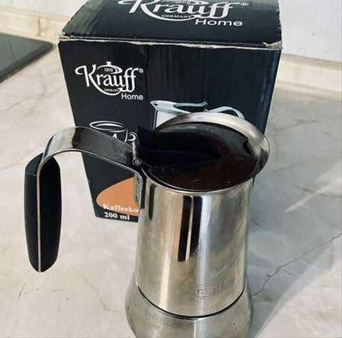Гейзерная кофеварка Krauff