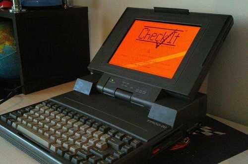 Раритетный компьютер Toshiba 1986года