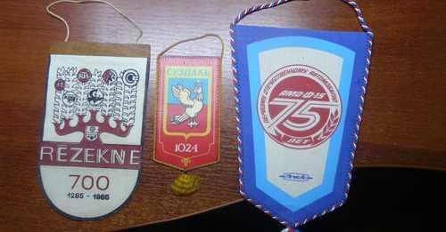 Вымпелы 80х годов