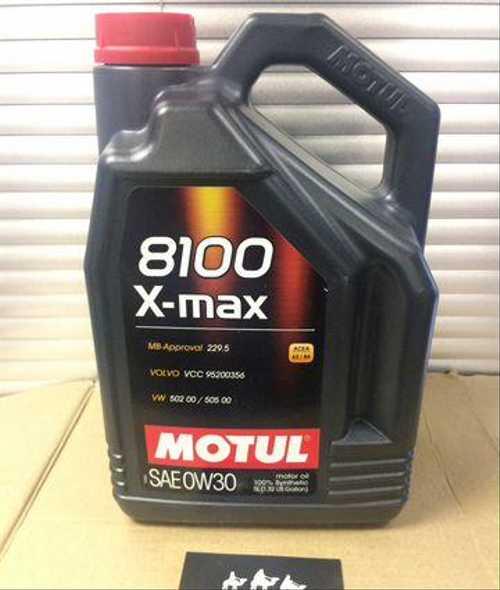 Масло Motul 8100 X-MAX 0W30 5л