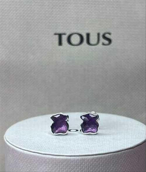 Серьги tous New color