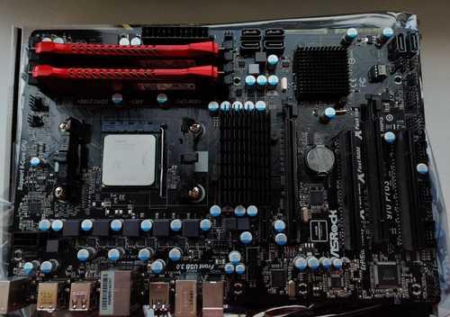 AMD FX 8320e 2 шт + ASRock 970 Pro3 + HyperX Savag