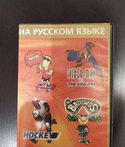 Картридж для Sega 4в1 на Русском