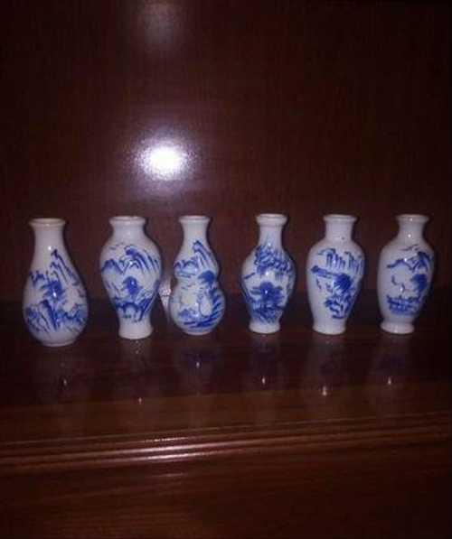 Декоративные вазочки, производство Китай, фарфор