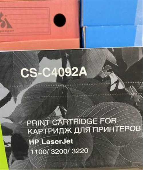 Картридж cactus CS-C4092A, черный