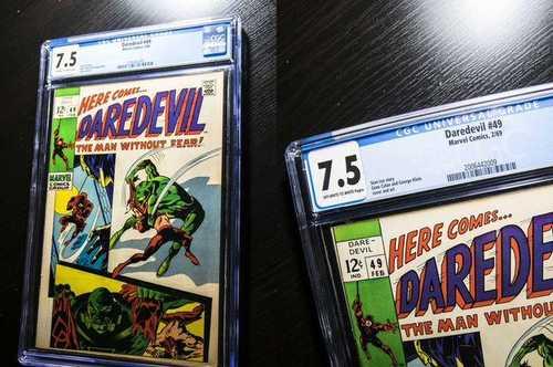 Комикс Daredevil #49 (1969) CGC 7.5