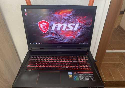 Игровой MSI GS73 7RE 17.3" i7-7700HQ GTX 1050Ti