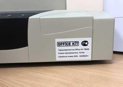 Термопереплетчик Office Kit TB400