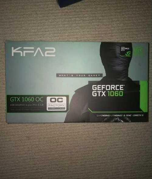 KFA2 GeForce GTX 1060 6Gb
