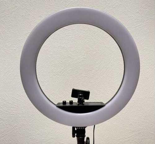 Кольцевая лампа со штативом от сети - 45 см