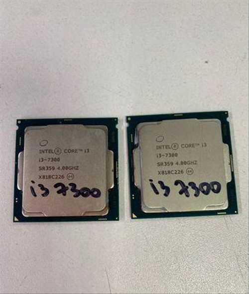 Процессор бу 1151 Core i3 7300 4.0 ghz