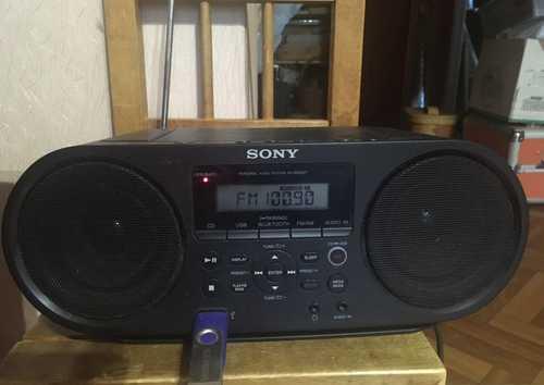 Магнитола sony zs-rs60bt
