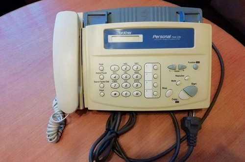 Телефон - факс Brother Personal Fax-236