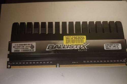 Crucial ballistix elite 8gb DDR3-1866