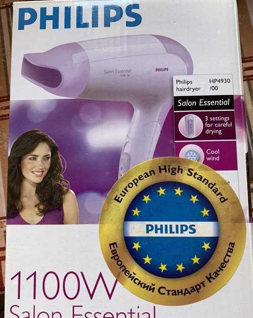 Фен Philips новый, HP4930