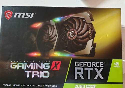 RTX2080 Super MSI gaming X trio
