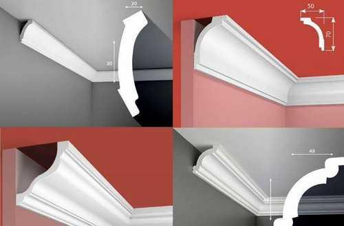 Плинтусы карнизы молдинги Дюрополимер