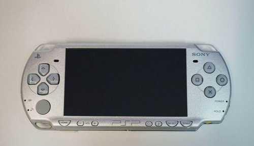 PSP 2008 Silver + 32 Gb (Игры) used