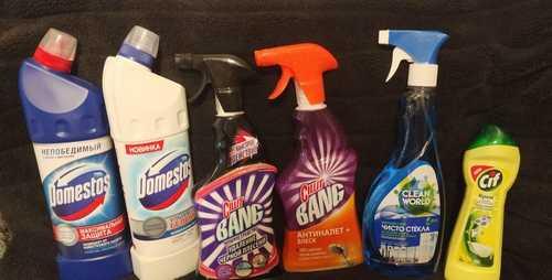 Cillit bang, Domestos, Cif, Clean World