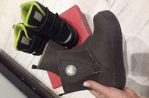 Детские ботиночки crocs 27-28