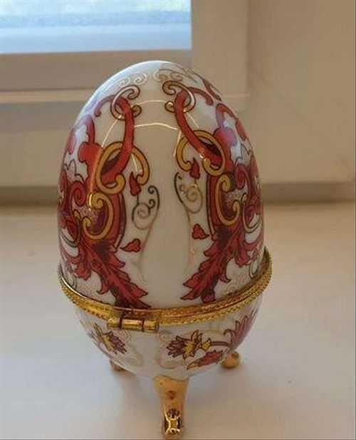Яйцо пасхальное шкатулка
