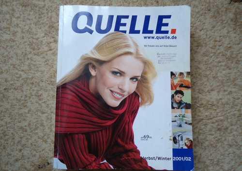 Журнал Quelle осень-зима 2001-2002