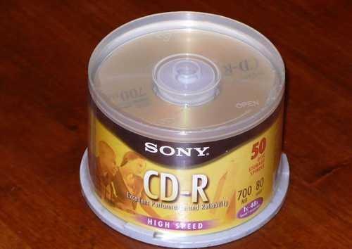 CD-R Sony Supremas диски оптические болванки