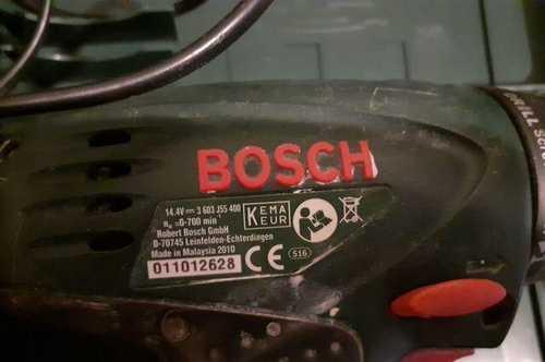 Дрель шуруповерт bosch PSR 14.4