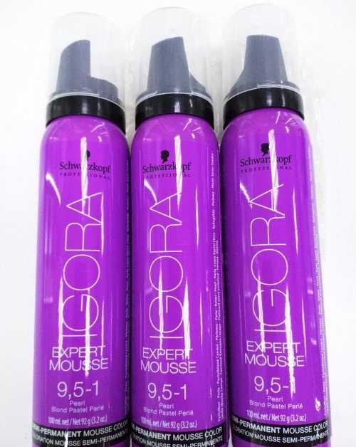 Оттеночный мусс Schwarzkopf Igora Expert Mousse 9