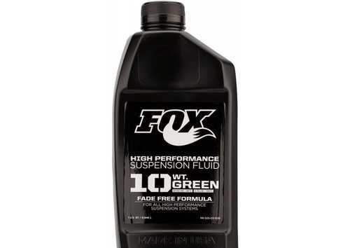 Масло для вилок Fox Green 10WT