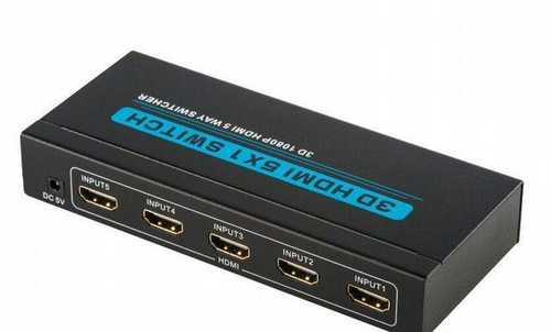 Hdmi Switch 5x1 1080P (из 5-ти hdmi в 1 hdmi) + ду