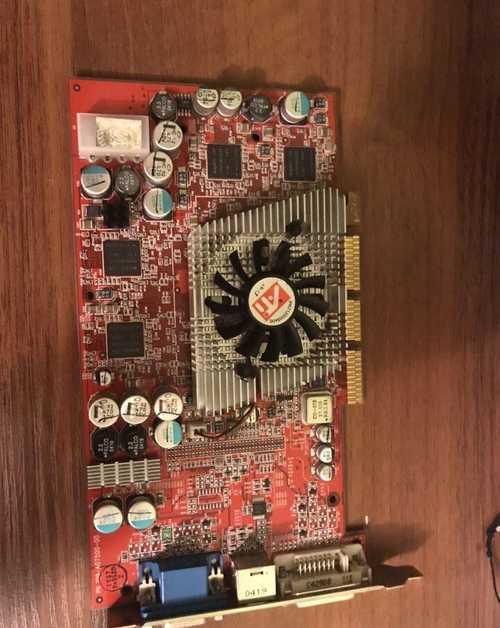Видеокарта Radeon 9800 Pro 128m