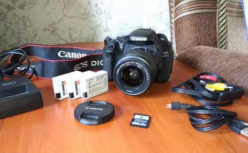 Зеркальный фотоаппарат Canon EOS 600D Kit