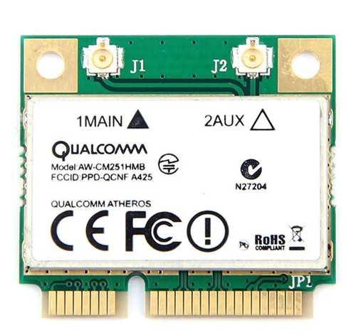 Двухдиапазонная Беспроводная Qualcomm Atheros QCA9