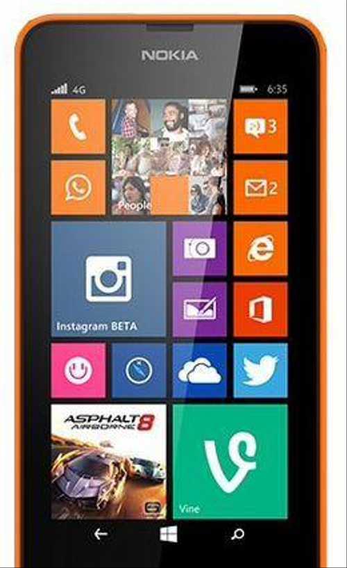 Смартфон Nokia Lumia 635