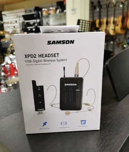 Samson Stage XPD2 headset цифровая головная радиос