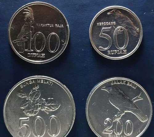 Набор монет Индонезии